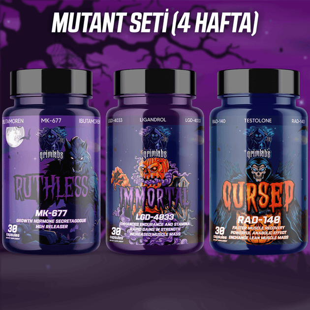 Mutant Supplement ile daha güçlüsün!